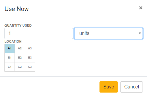 Using Inventory Items – LabArchives Gov