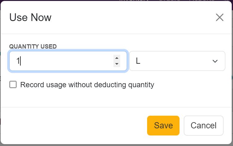 Using Inventory Items – LabArchives Gov